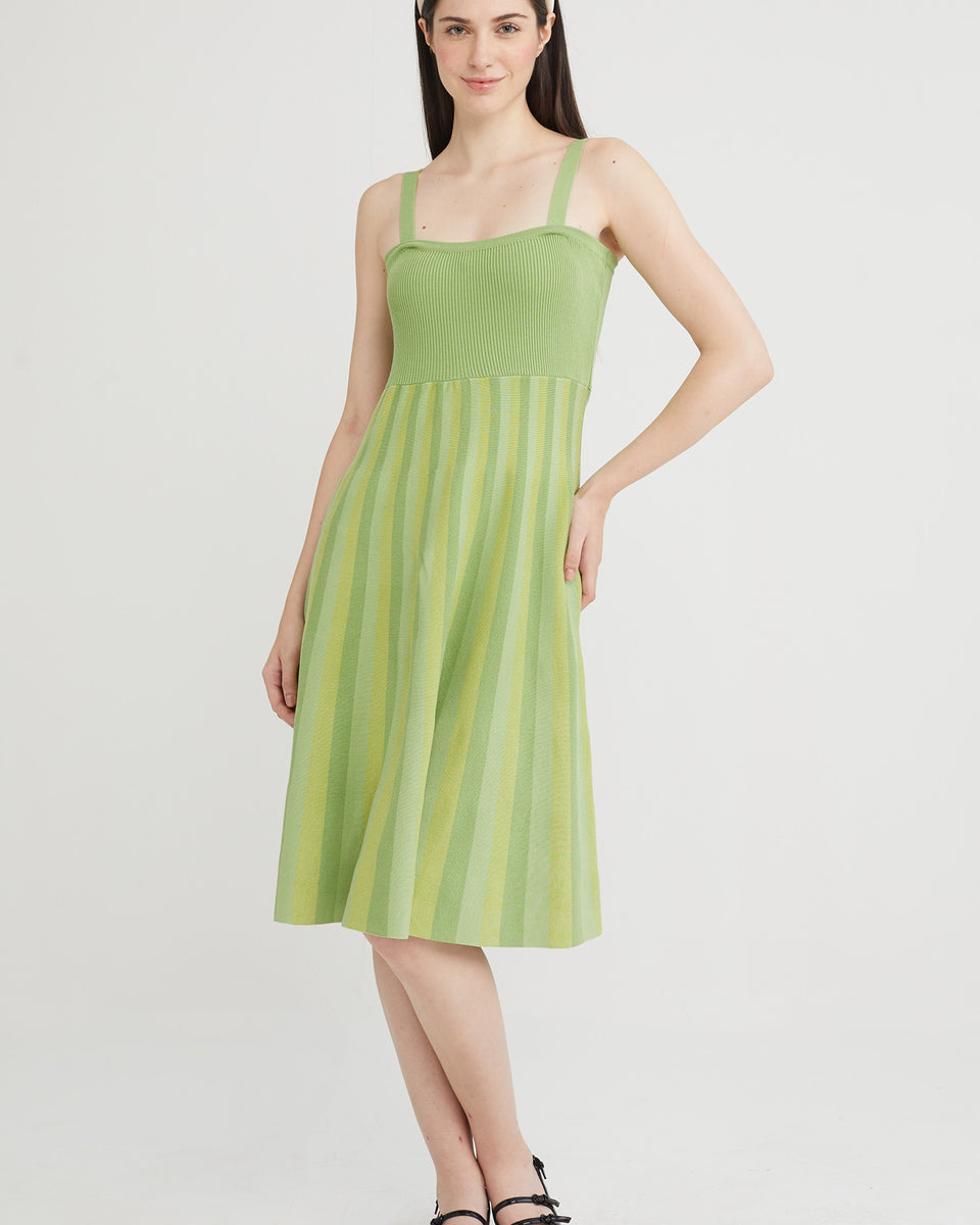 Knit Bodice Pleated Dress – nichii (Malaysia)