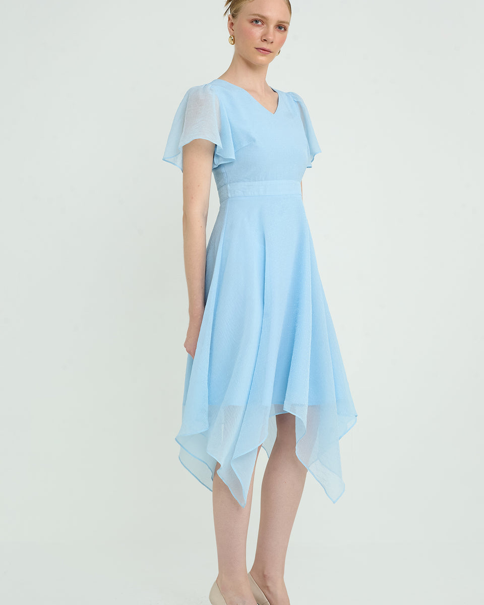 Sweetheart Flowy Midi Dress – nichii (Malaysia)